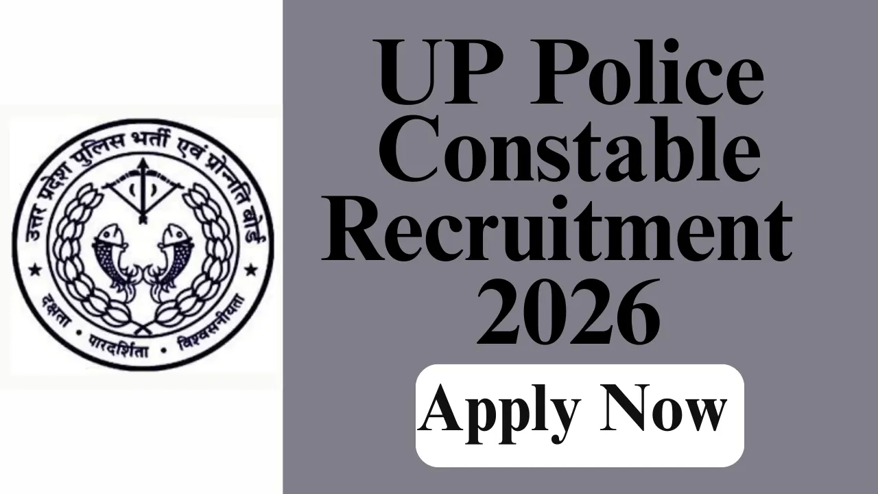 UP Police Constable Recruitment 2026, 32679 Posts, Apply Now